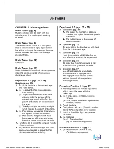 Full Answer KSSM DLP Science Form 5 - Natalia Lim Flip PDF | AnyFlip