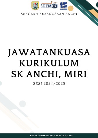 KURIKULUM SK ANCHI SESI 2024/2025 - zulaikhamamat99 Flip PDF | AnyFlip