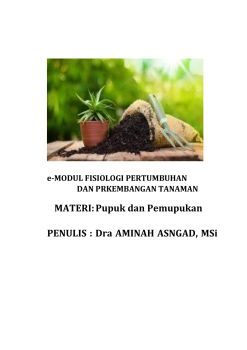 e-Modul Fspertum : Pupuk dan Pemupukan anyflip - aa125 | PDF Online | AnyFlip