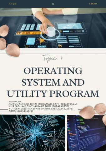OPERATING SYSTEM AND UTILITY PROGRAM