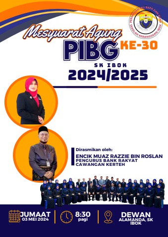 BUKU PROGRAM AGM PIBG SK IBOK 2024