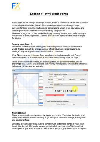 Basic Forex Education_1. Why Trade Forex - yaniv Flip PDF | AnyFlip