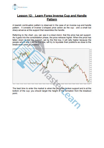 Forex Chart Formation Patterns_12. Learn Forex Inverse Cup and Handle ...