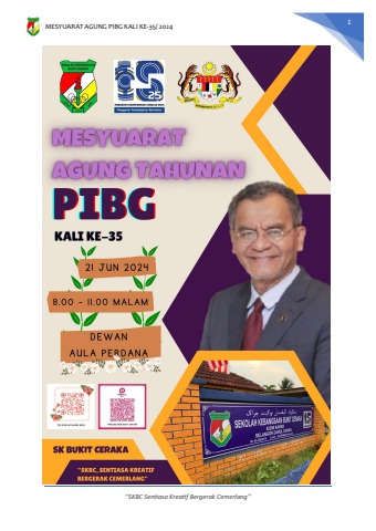 BUKU PROGRAM PIBG 2024 SK BUKIT CERAKA - noramirulawang00 Flip PDF ...
