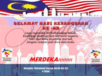 KAD UCAPAN MERDEKA-RAYYAN HARITH 6 NILAM - ieta_afiqilah Flip PDF | AnyFlip