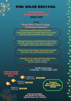 POSTER 123 - POSTER BULAN MINDA SIHAT SMK SINAR BINTANG | Membalik PDF Dalam talian | AnyFlip