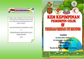 BUKU PROGRAM KEM KEPIMPINAN - akmar1606 Flip PDF | AnyFlip