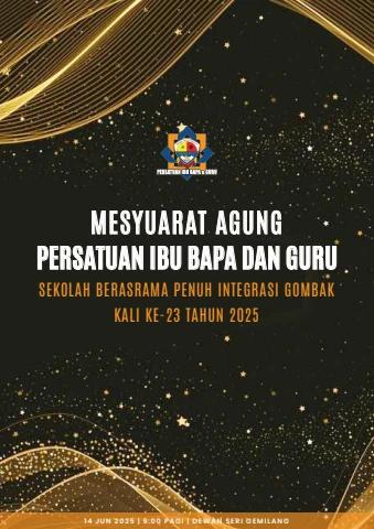 Mesyuarat Agung Tahunan PIBG SBP Integrasi Gombak 2025 - fenty.sbpig ...