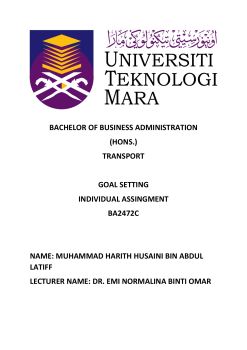 COVER PAGE