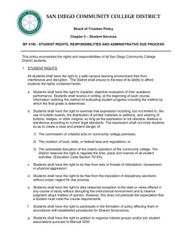 Board of Trustees Policy Chapter 5 – Student Services BP ... - Guset ...
