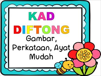 kad gambar dan perkataan diftong - cathrinetumiek | Membalik PDF Dalam ...