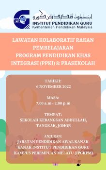 BUKU PROGRAM LAWATAN KOLABORATIF RAKAN PEMBELAJARAN PROGRAM PENDIDIKAN KHAS INTEGRASI (PPKI ...