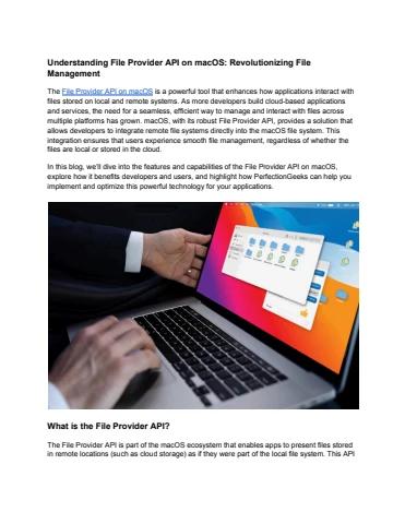 Understanding File Provider API on macOS_ Revolutionizing File Management