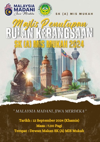 Buku Program Majlis Penutupan Bulan Kebangsaan SKAMIS Mukah 2024 - zam ...