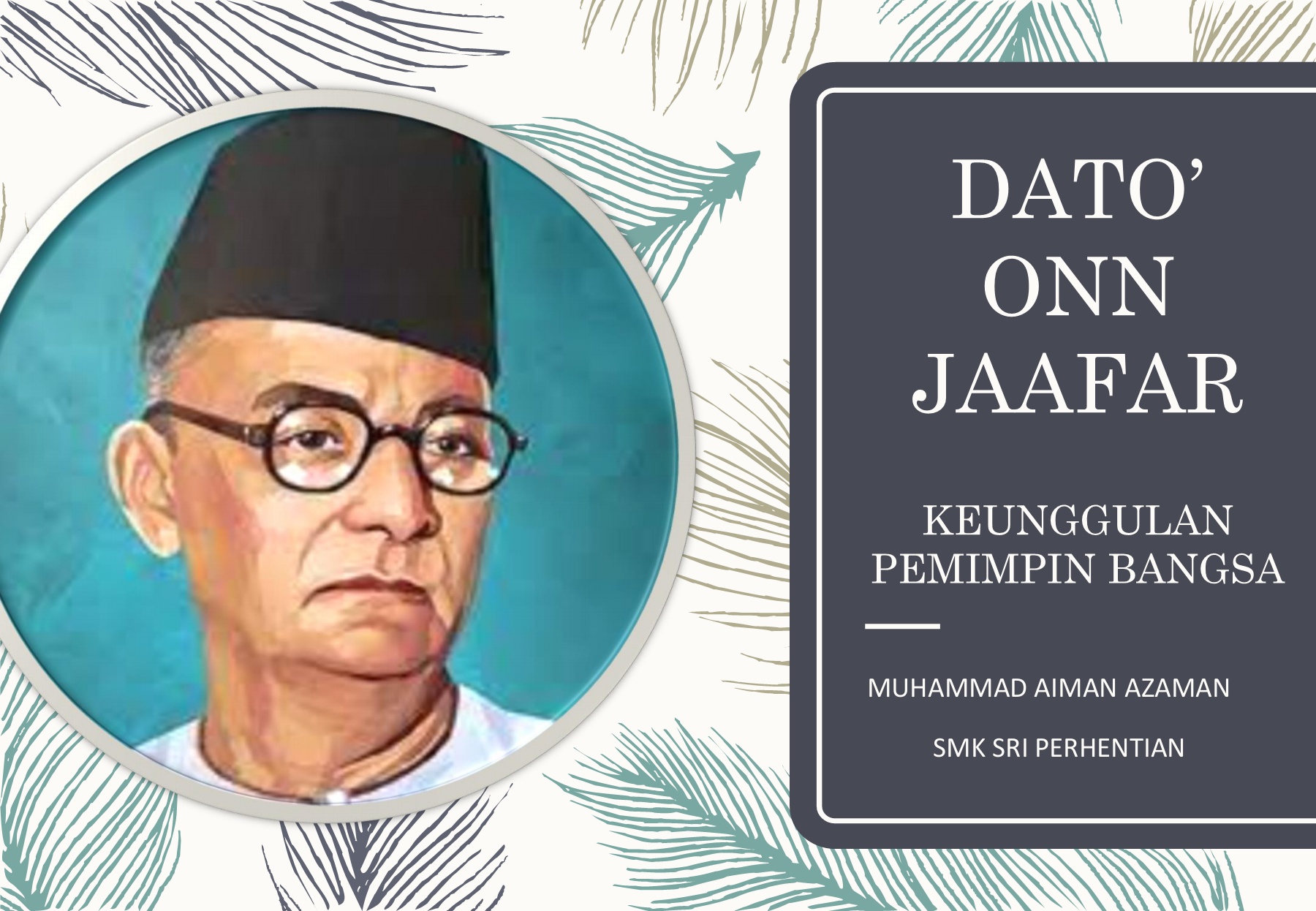 dato onn jaafar biodata - Jane Sharp