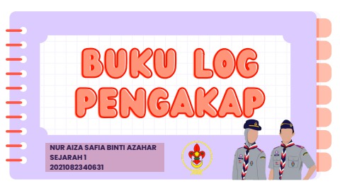 BUKU LOG PENGAKAP KANAK-KANAK - NUR AIZA SAFIA BINTI AZAHAR IPG-Pelajar Flip PDF | AnyFlip