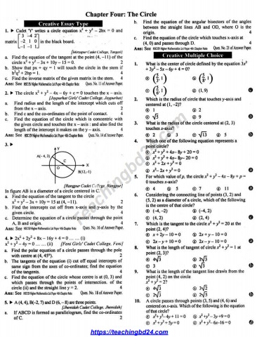 ev-hsc-h.math-mcq-question-with-answer-chapter-4 - sana fatima Flip PDF | AnyFlip