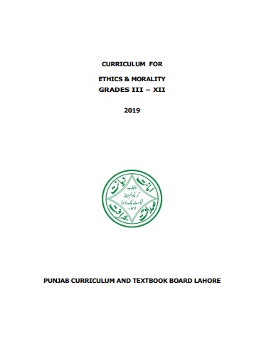 Curriculum Ethics Morality III-XII