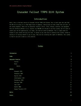 Fallout TTRPG System v3.4 - moltenproduction Flip PDF | AnyFlip