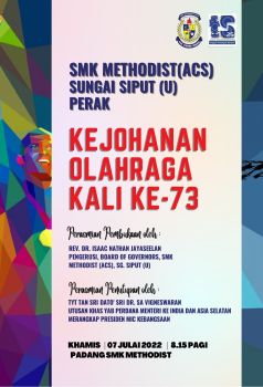 BUKU PROGRAM KEJOHANAN OLAHRAGA SMK METHODIST (ACS) SG.SIPUT (U ...