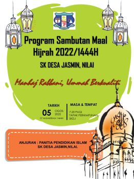 BUKU PROGRAM MAAL HIJRAH SK DESA JASMIN - Adlina Adenan Flip PDF | AnyFlip