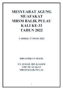 BUKU PROGRAM - Cikgu Matphy Flip PDF | AnyFlip