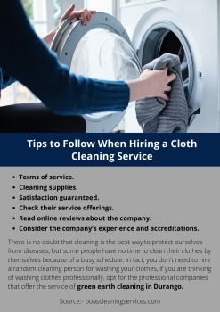 Tips to Follow When Hiring a Cloth Cleaning Service - groffmitchel Flip ...