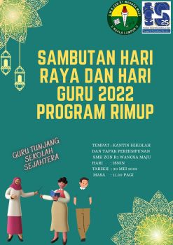 SAMBUTAN HARI RAYA DAN HARI GURU 2022 PROGRAM RIMUP (1 ...