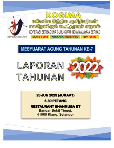 BUKU PROGRAM AGM 2022 - FULL - maiyappan6212 Flip PDF | AnyFlip