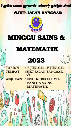 BUKU PROGRAM SAINS &MATEMATIK