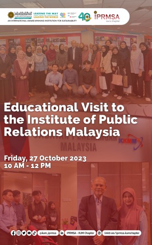 Educational Visit to the Institute of Public Relations Malaysia ...